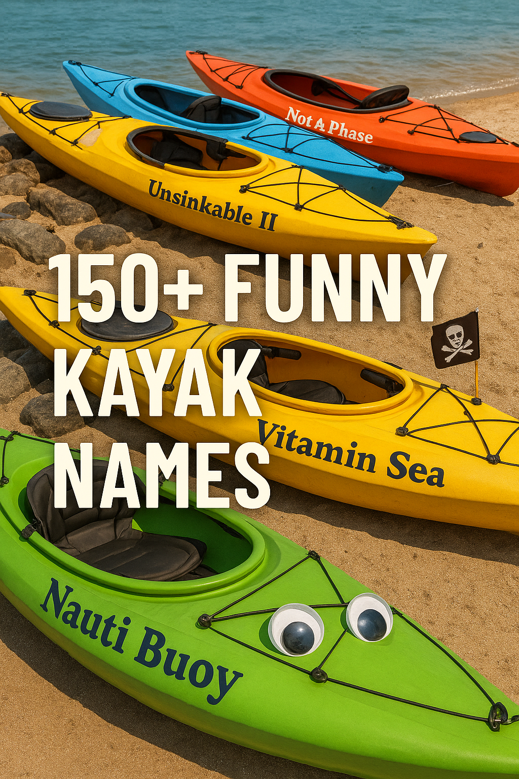 Kayak Names For Your Boat – 150+ Funny, Cool & Creative Ideas!