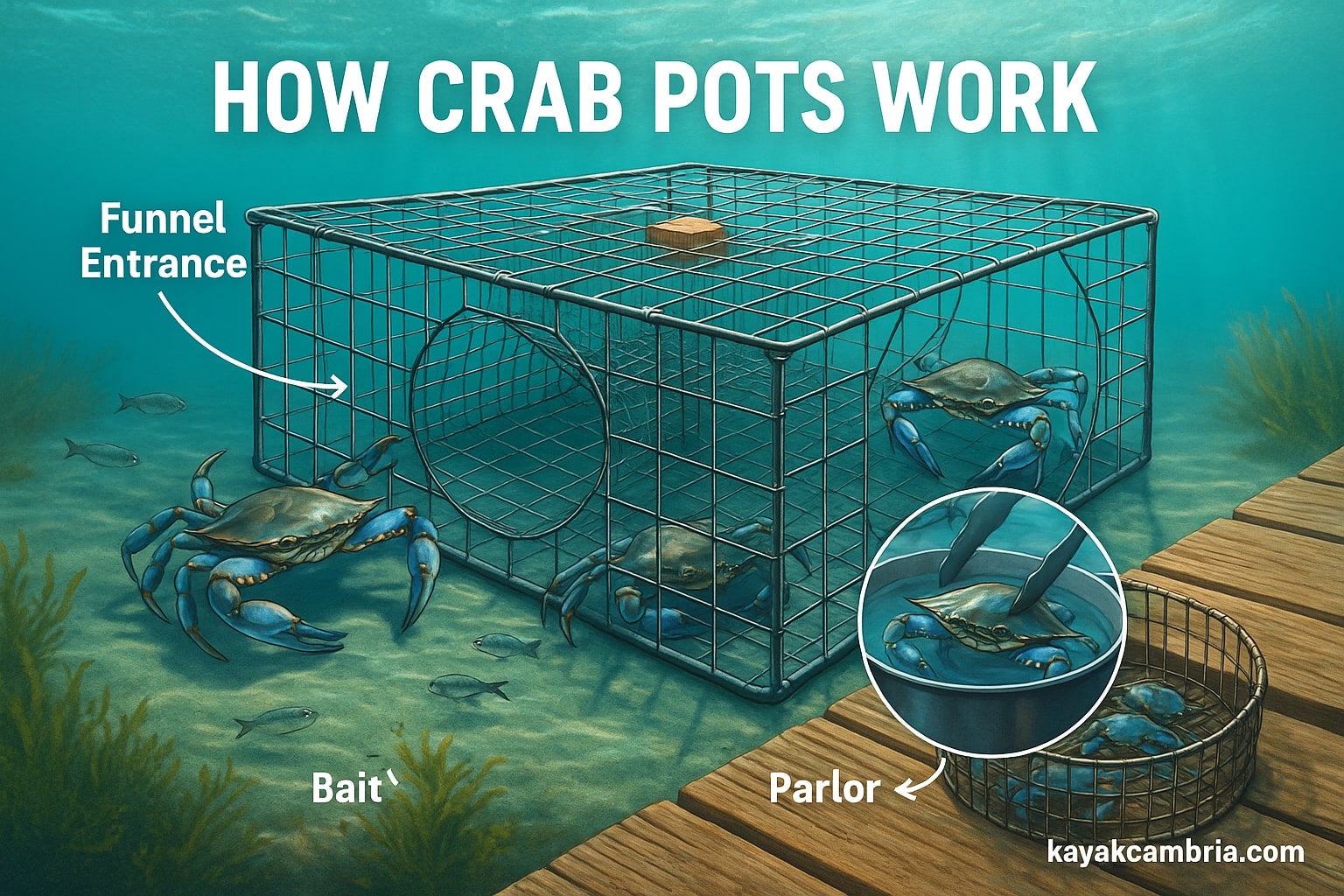 How Crab Pots Work: Master Crab Trap Setup & Catch More | 2025