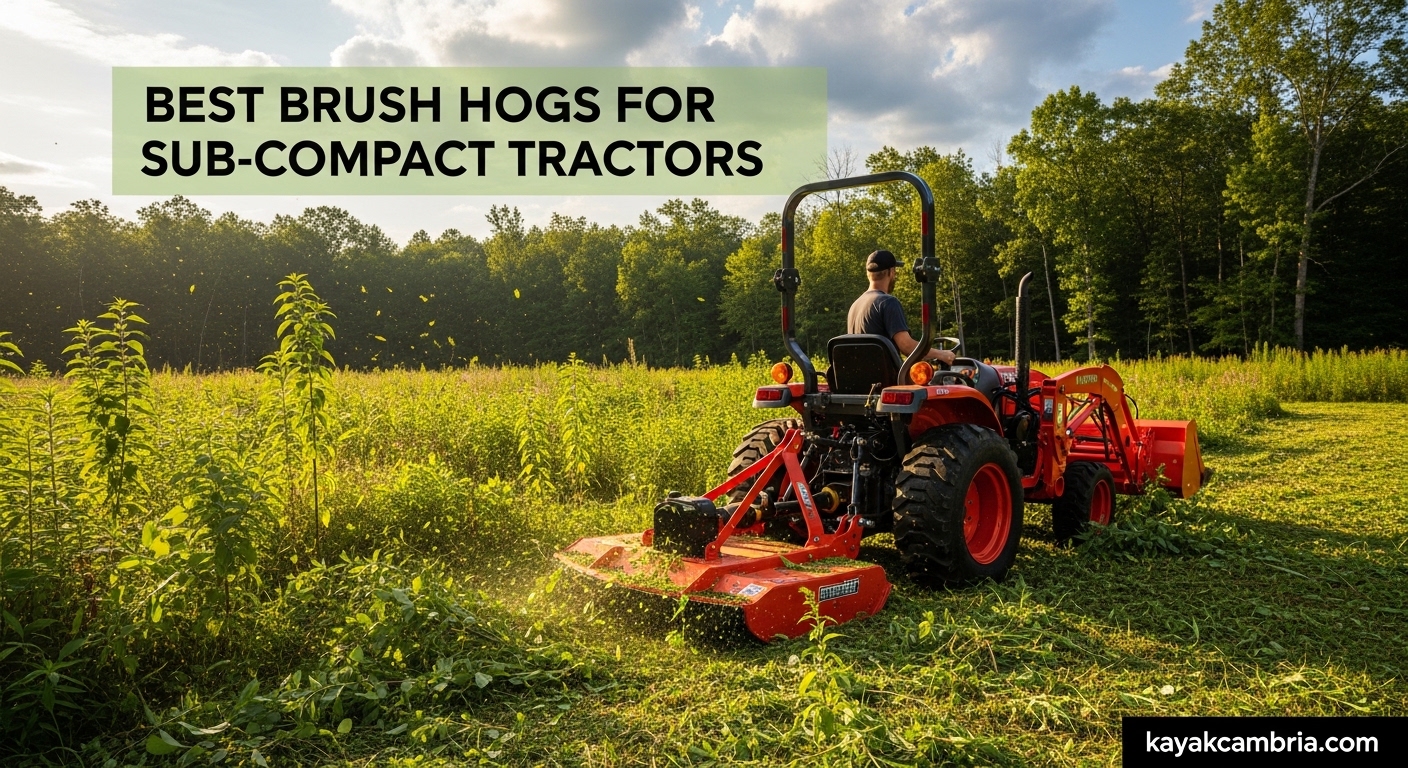 9 Best Brush Hogs for Sub-Compact Tractors (July 2026)