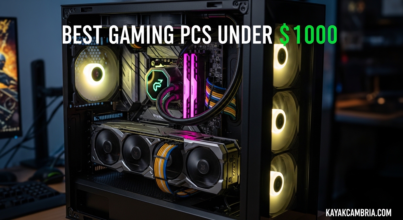8 Best Gaming PCs Under $1000 (June 2026): Expert Reviews