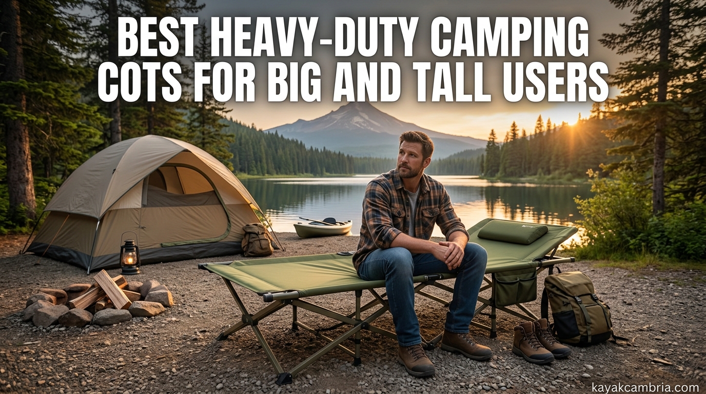 10 Best Heavy-Duty Camping Cots for Big and Tall Users (June 2026)