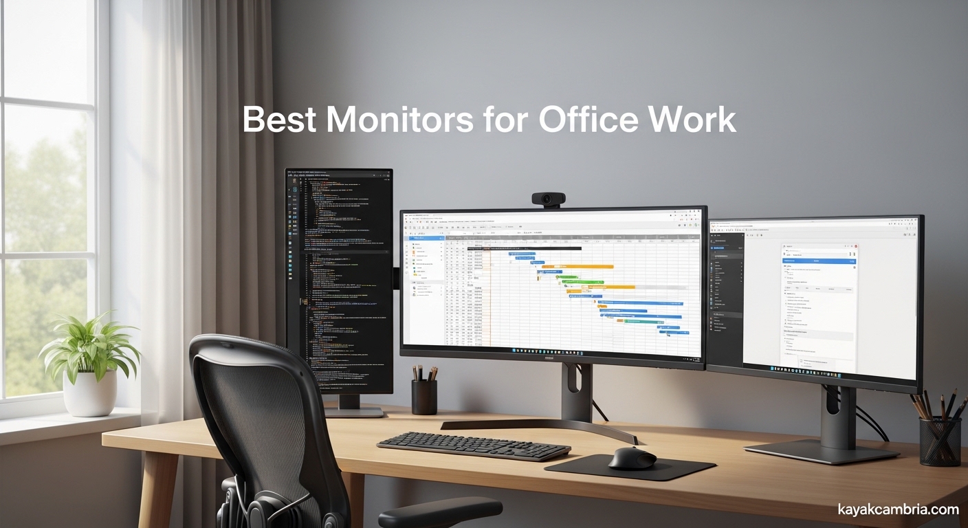 13 Best Monitors for Office Work (June 2026) Expert Reviews