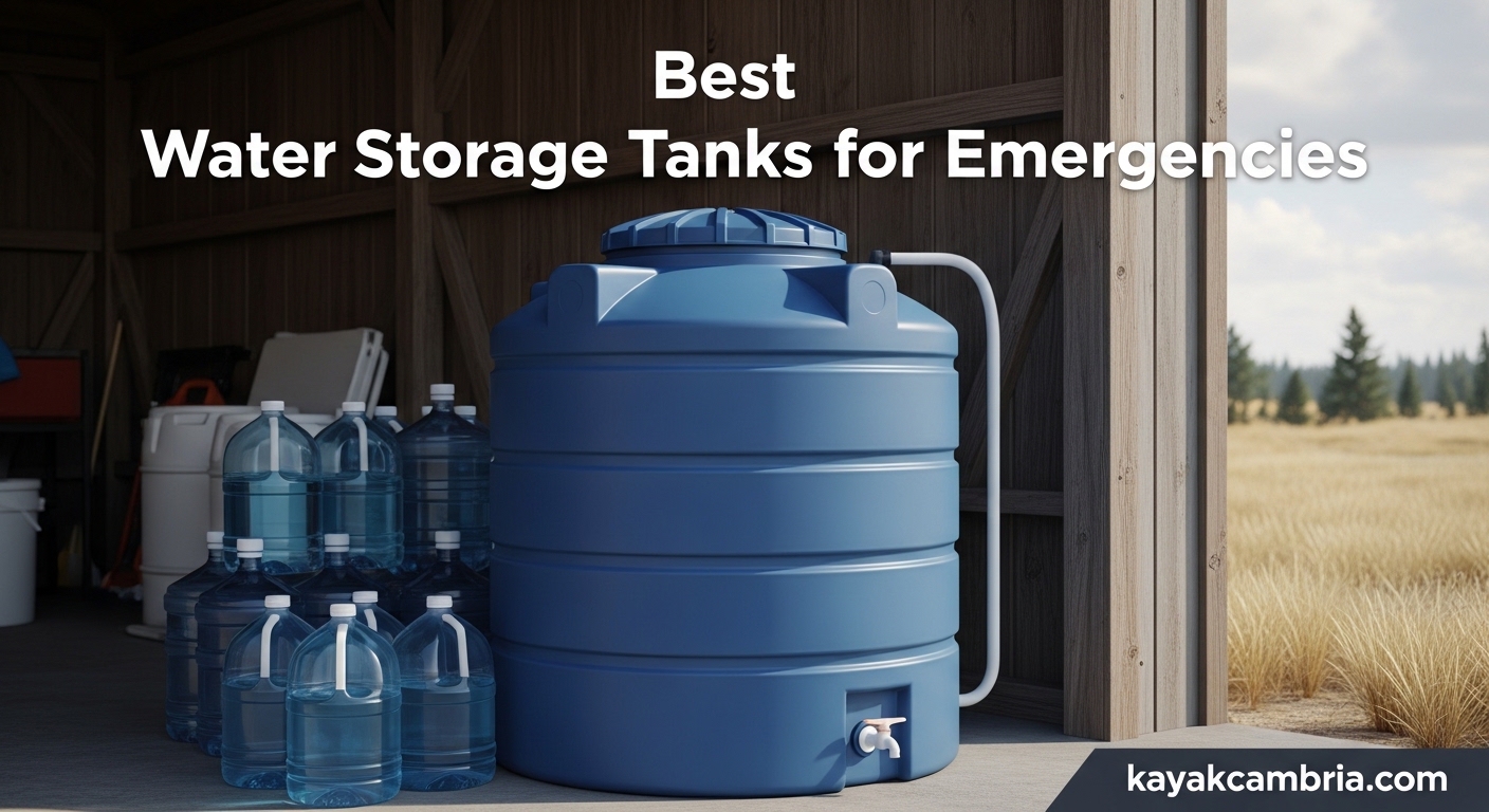 8 Best Water Storage Tanks for Emergencies (May 2026)