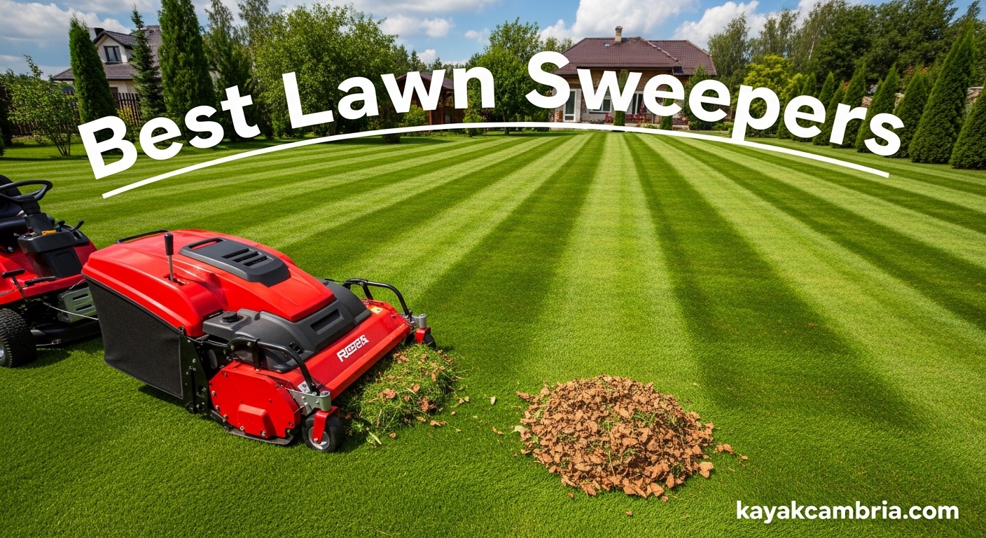 6 Best Lawn Sweepers (June 2026) Tow-Behind & Push Models